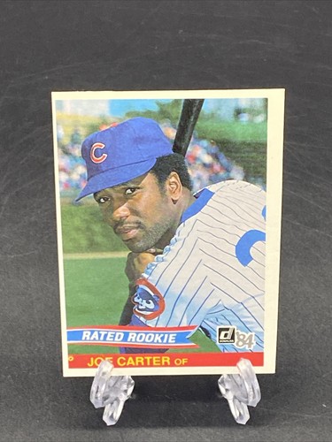 1984 Donruss Rated Rookie #41 Joe Carter Rookie RC Lot923 Combine ...