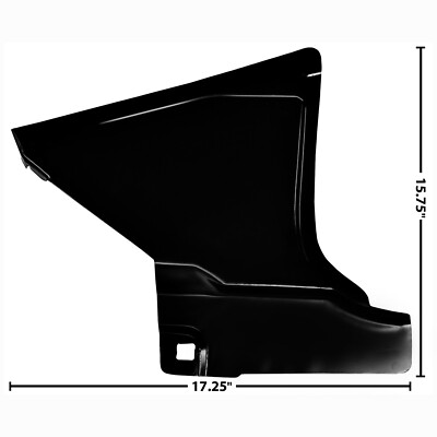 1973-1987 Chevy Pickup Truck Foot Well Kick Panel Right Passenger Side ...