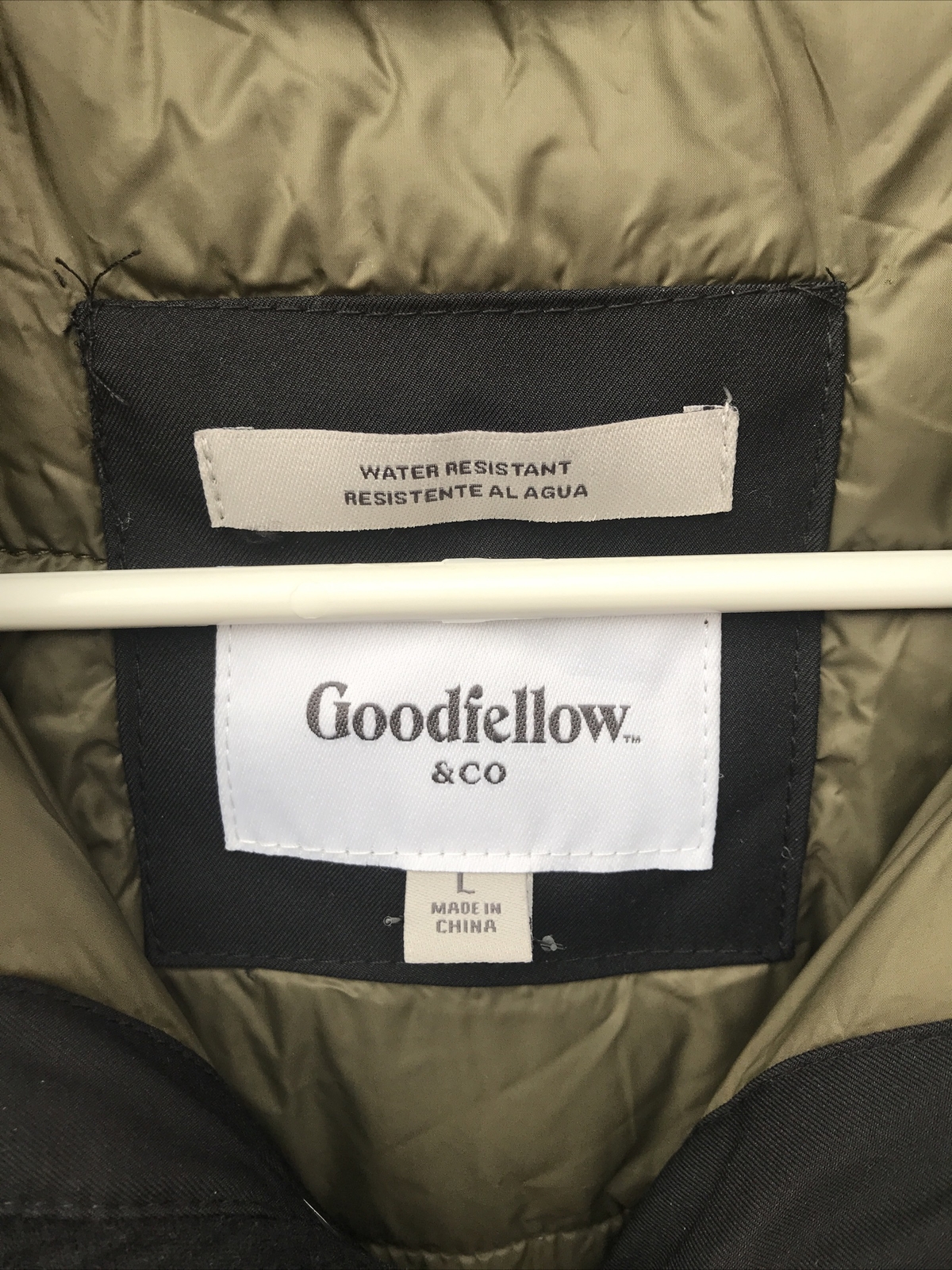 Goodfellow & Co Mens Water Resistant Large Hooded Coat - New w/o tags ...