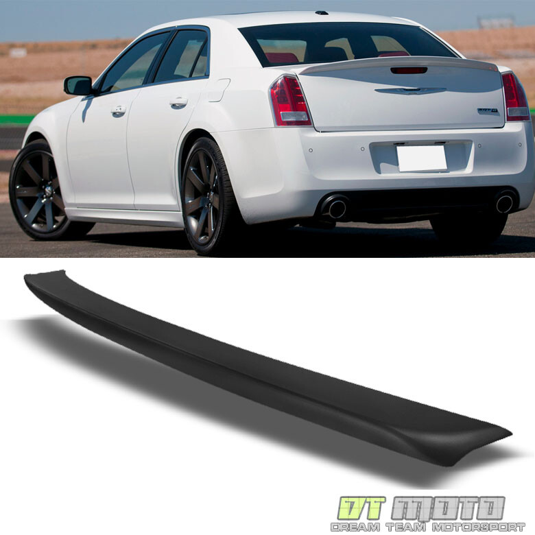 11-22 Chrysler 300 300C 300S Factory Style Rear Trunk Spoiler Lip Matte ...