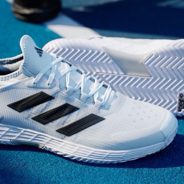Adidas Adizero Uber sonic 4.1 Men's Sneaker Tennis Shoes White Trainers ...