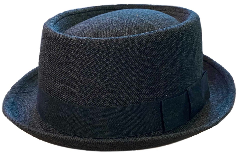 Fedora Gangster Roll Up Dervy Round Top Bucket Fedora Men Women Hat Cap ...