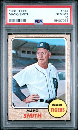 1968 TOPPS #544 MAYO SMITH PSA 10 | eBay