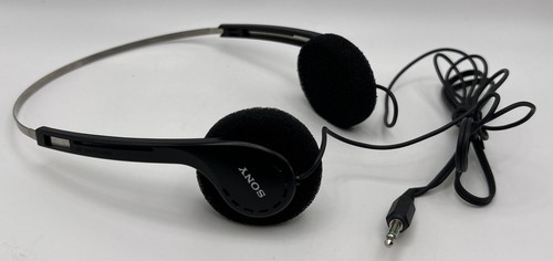 Vintage Sony Walkman MDR-006 Lightweight Headphones On Ear Foam Pads ...