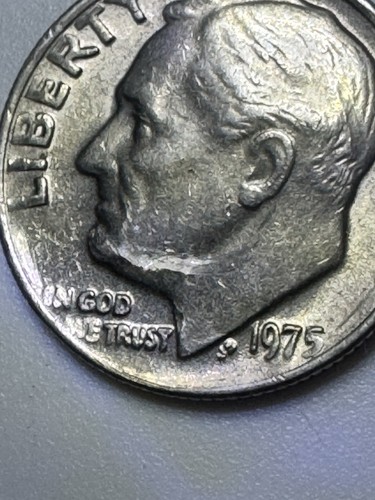1975, Roosevelt Dime No Mint Mark Rare Error-coin | eBay