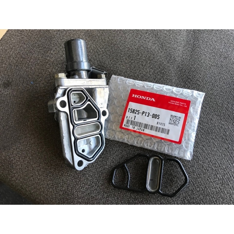 Honda OEM/PRELUDE/Solenoid Filter Assy Spool Valve Gasket 15825-P13-005 ...