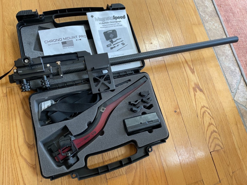 MagnetoSpeed V3 Ballistic Chronograph with ARCA Wiser Precision Chrono ...