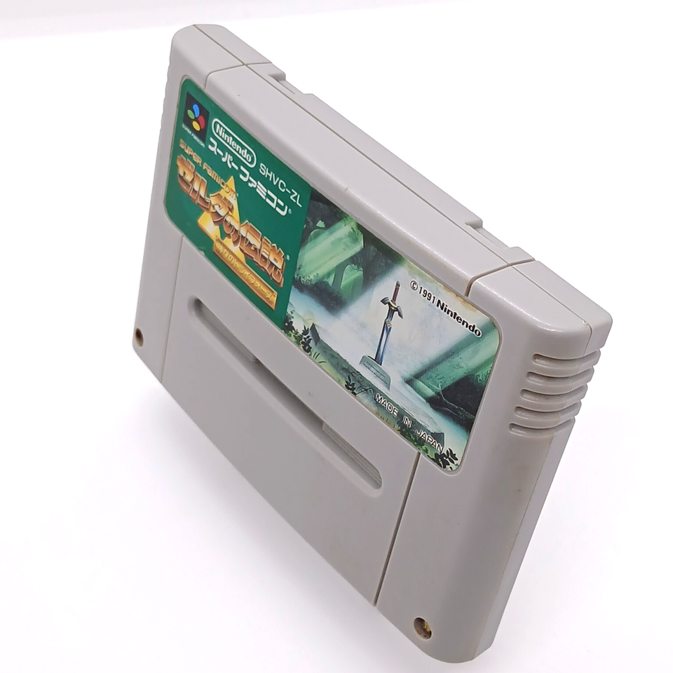 Super Famicom Legend of Zelda no Densytsu Kami Triforce Cartridge Only ...