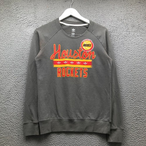 Houston Rockets NBA Adidas Originals Sweatshirt Womens Small Raglan ...