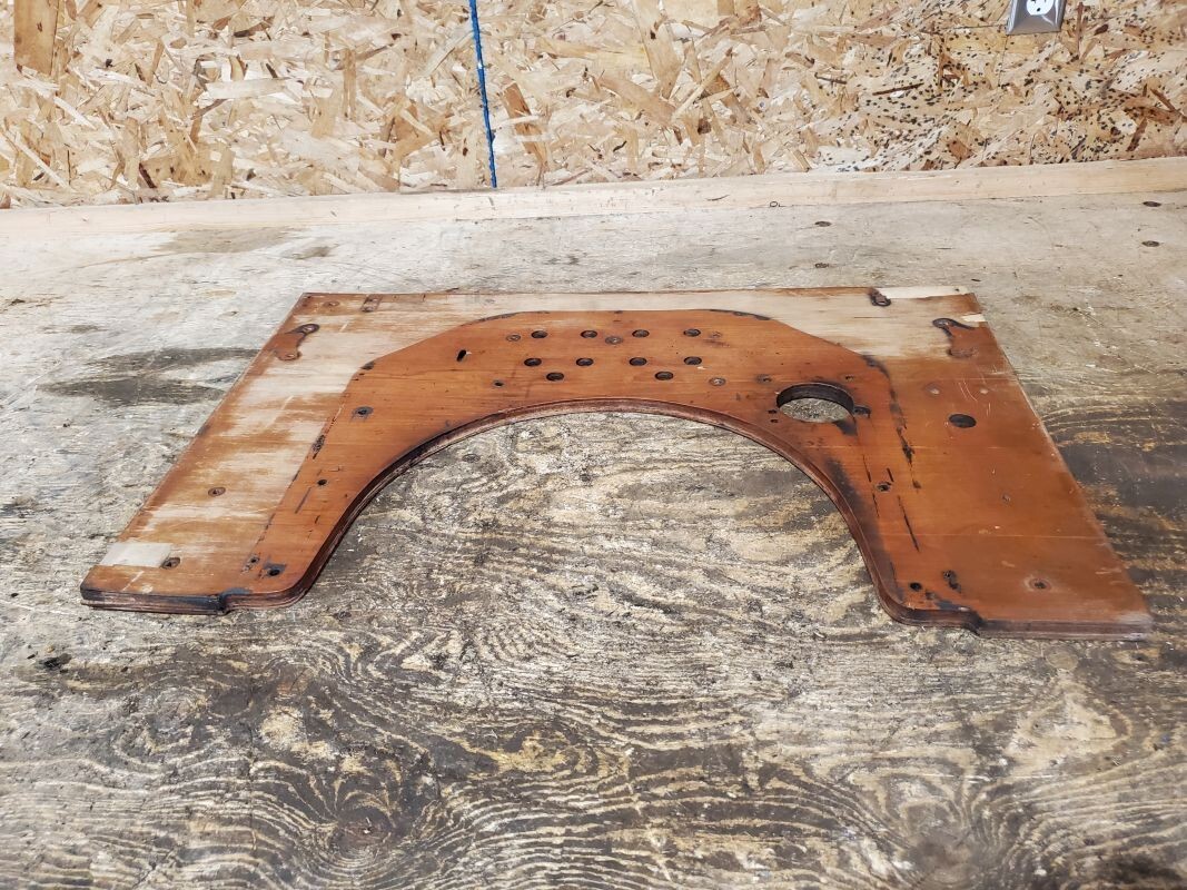 1911 Original Ford Model T Firewall Mfg By Syverson Cabinet Company ...