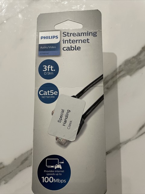Philips Streaming Internet Cable Cat5e 3ft for sale online | eBay