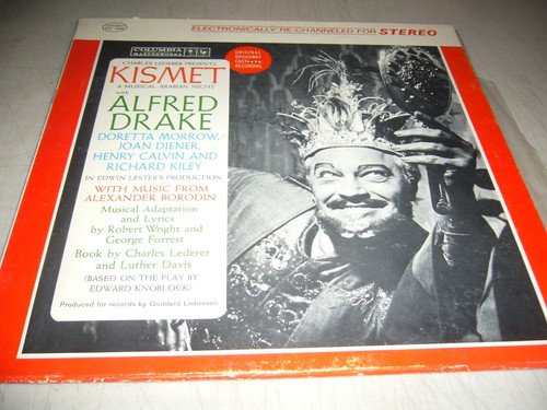 KISMET ALFRED DRAKE ORIGINAL BROADWAY CAST LP NM Columbia OS-2060 | eBay