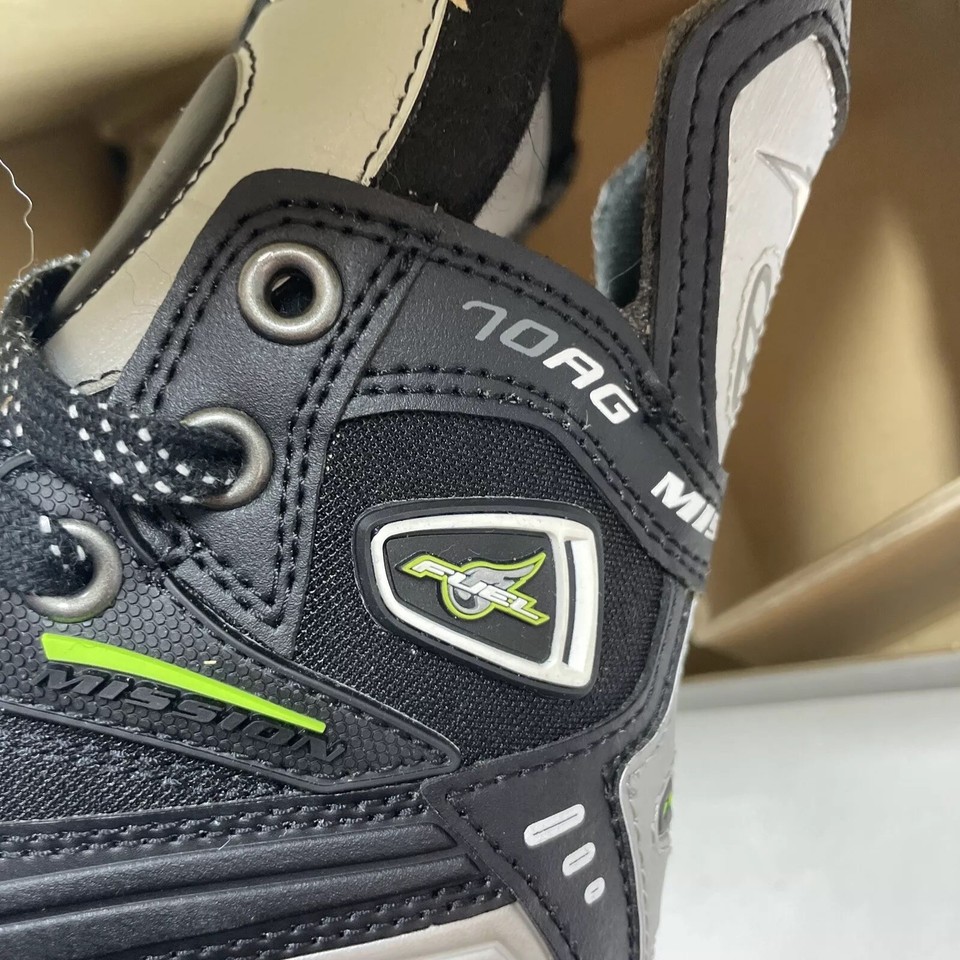 Mission Hockey Fuel 70 AG [JR 4E Wide ] Ice Hockey Player Skates NEW | eBay
