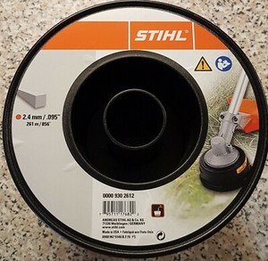 Stihl Square Strimmer Line 2.4mm x 20m (metres) | eBay