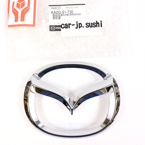 MAZDA Genuine CX-5 KF#P 16-20 CX-9 Front Grille Chrome Emblem KA0G-51 ...