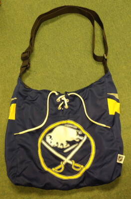 Buffalo Sabres NHL Hockey 16"x13" Drawstring Bag Backpack Carry Tote ...