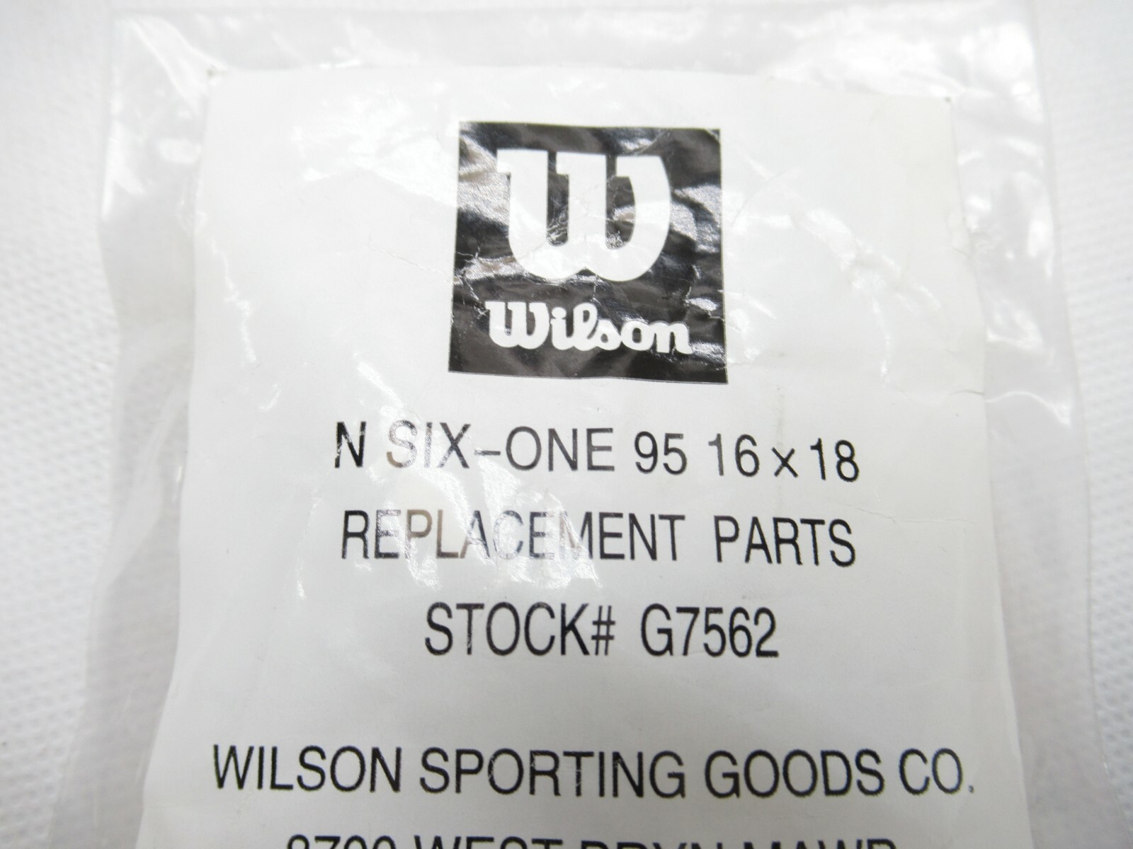 BUMPERGUARD / GROMMET SET: WILSON NCODE / KFACTOR SIX ONE 95 (16X18 ...