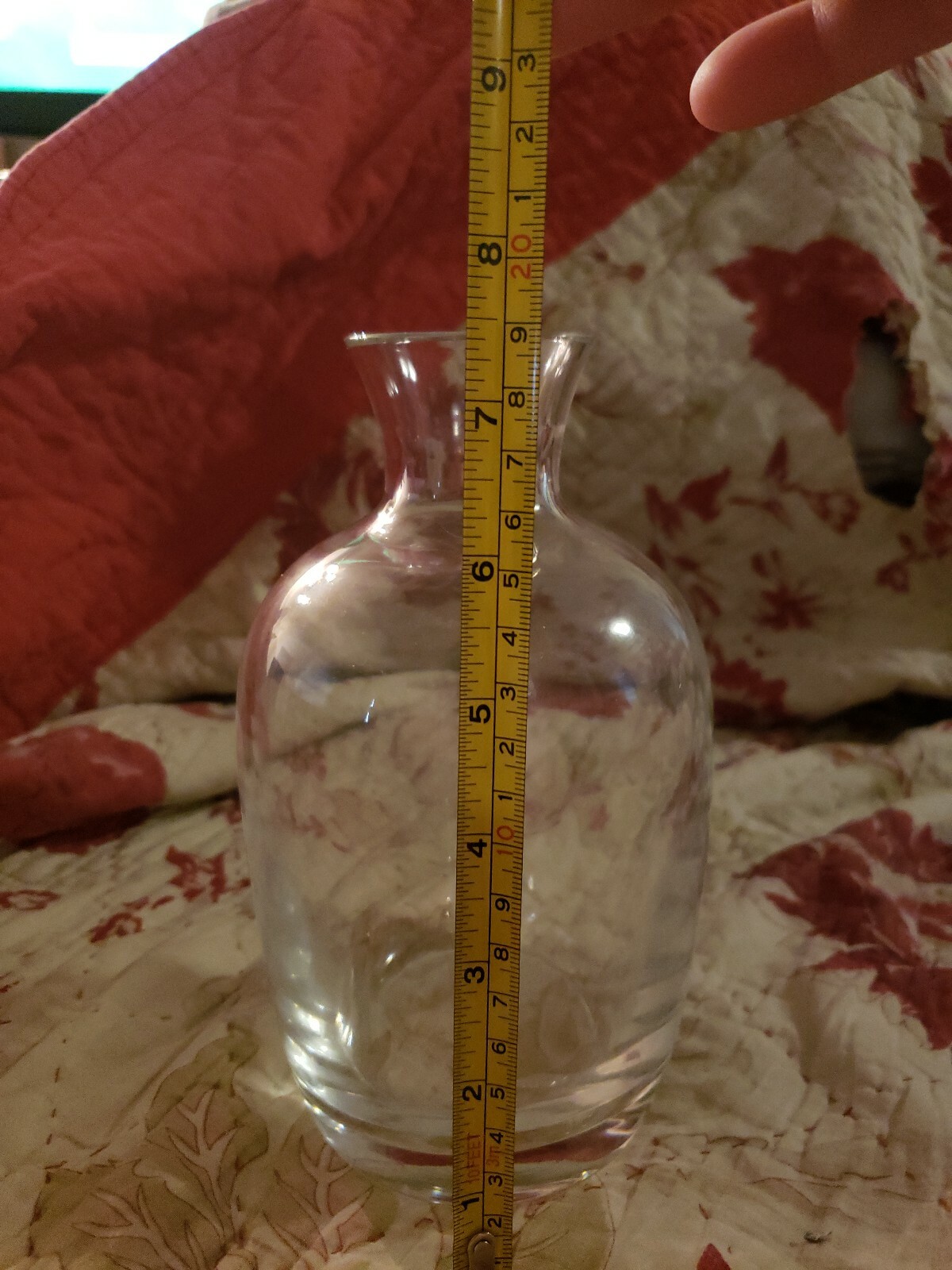 MARC AUREL NACHTMANN Modernist CRYSTAL Art Glass DECANTER Signed MINT ...