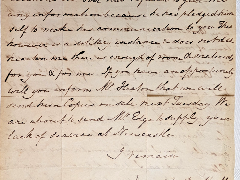 William Vint, Congregationalist Minister, Signed Letter 1832 | eBay UK