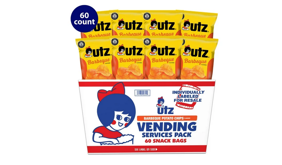 Utz Honey BBQ, Multipack, Gluten-Free, Potato Chips 1 oz, 60 Count ...
