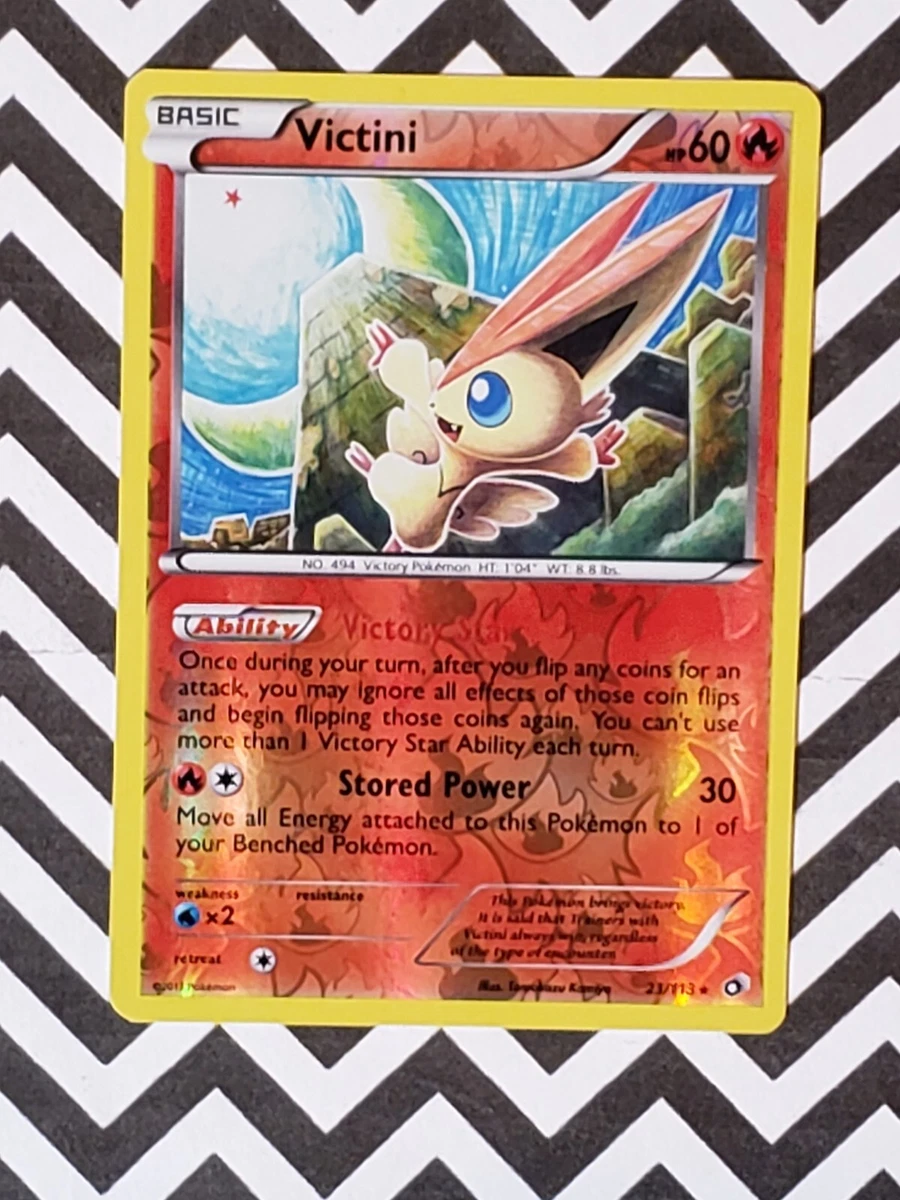 Victini Card Legendary Treasures