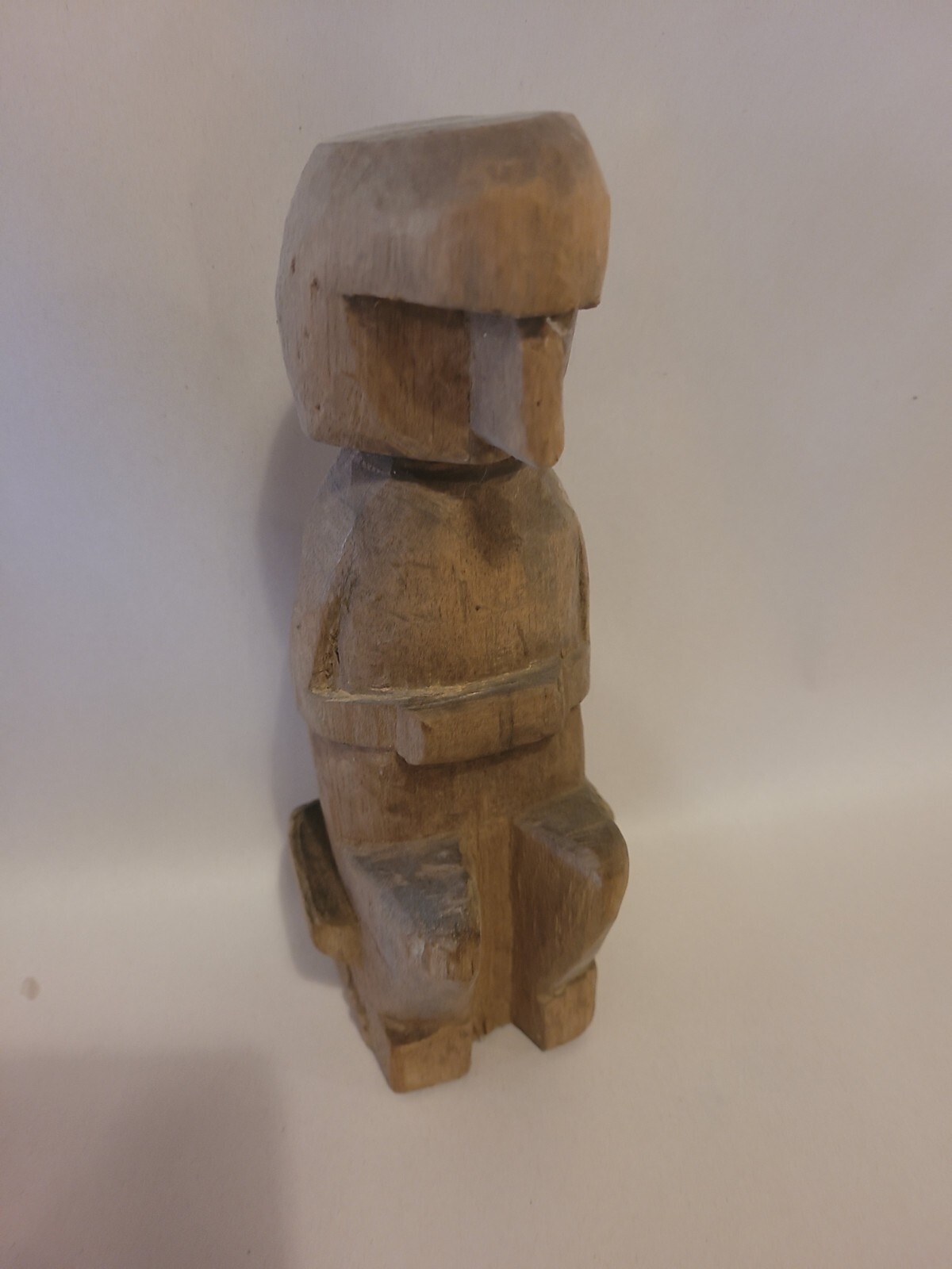 Old Shaman Carved Wood Kuna Nuchu Figure San Blas Islands Indians ...
