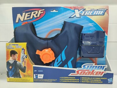 Nerf Super Soaker Ammo X-Treme Hydro Pack Water Blaster Vest Backpack ...