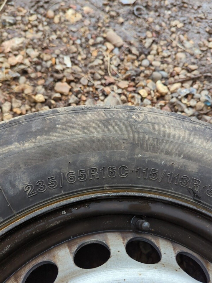 MERCEDES SPRINTER W906 2006-2019 STEEL WHEEL W/T 235/65R16C A0014014802 ...