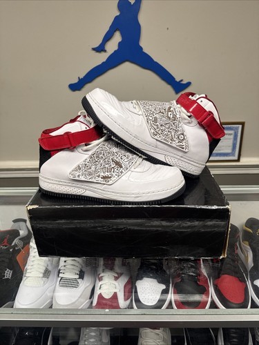 Nike Air Jordan Retro AJF 20 XX OG Varsity Red Black White Forces 2008 ...