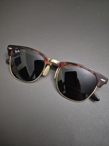 Ray-Ban Clubmaster Folding Sunglasses RB2176 Tortoise | eBay