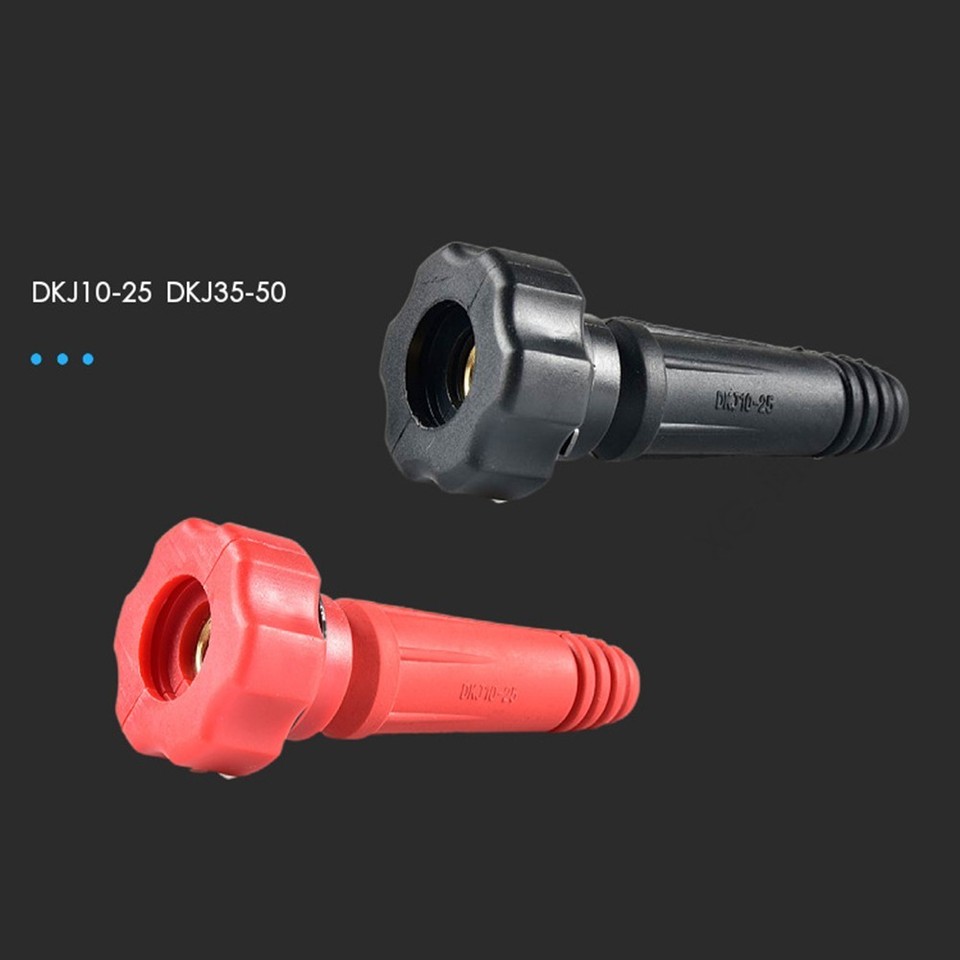 1 Pair Heavy Duty Thai Style Quick Connectors Male DKJ1025 for Welding ...