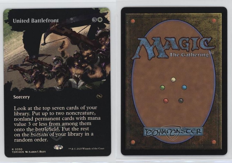 United Battlefront (Borderless) Magic: Tarkir: Dragonstorm #0330 fv8 | eBay