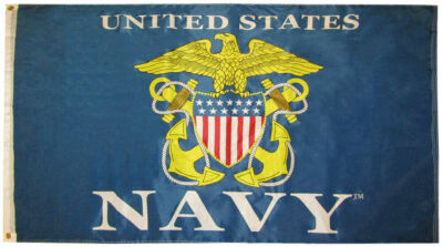 3x5 US United States Navy Shield Premium Quality 100D Polyester Flag ...