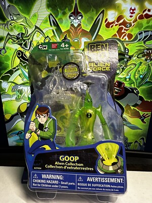 BANDAI BEN 10 ALIEN FORCE ALIEN COLLECTION 4" GOOP ACTION FIGURE | eBay