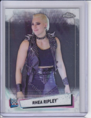 RHEA RIPLEY ( 2021 WWE * TOPPS CHROME * Card #90 ) DIVAS *base MAMI | eBay