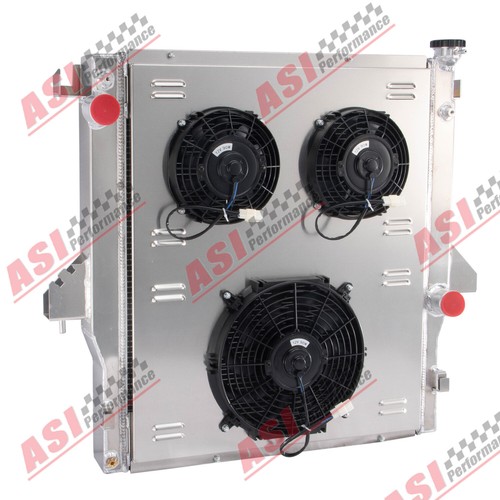 For 2004 2005 06 Dodge Ram 1500 8.3L V10 2Row Aluminum Radiator+Shroud ...