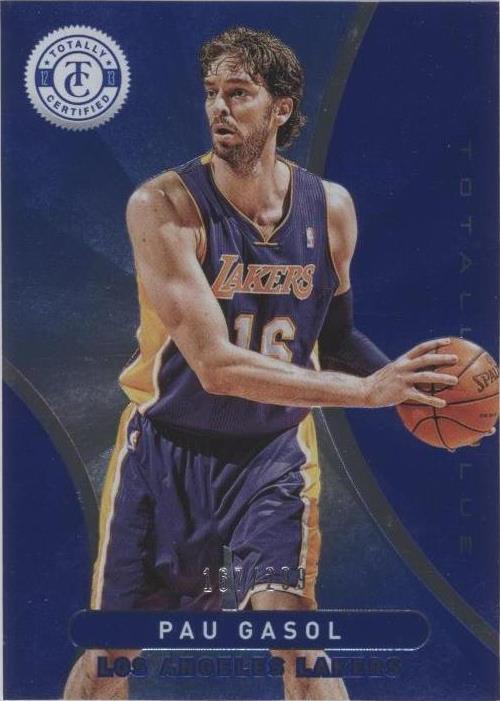 2012-13 Totally Certified - Pau Gasol #74 Totally Blue /299 for sale ...