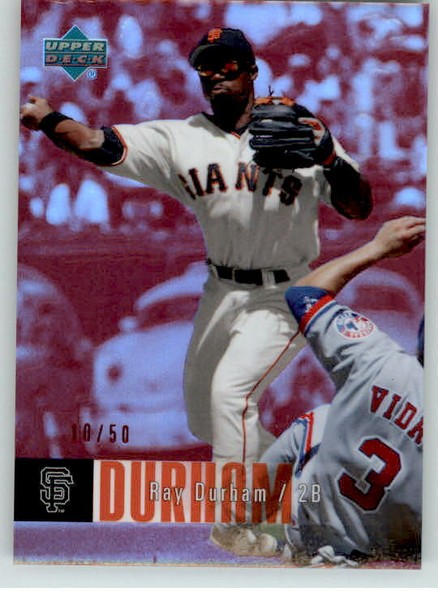 2006 Upper Deck Special F/X - Red #401 Ray Durham /50 for sale online ...