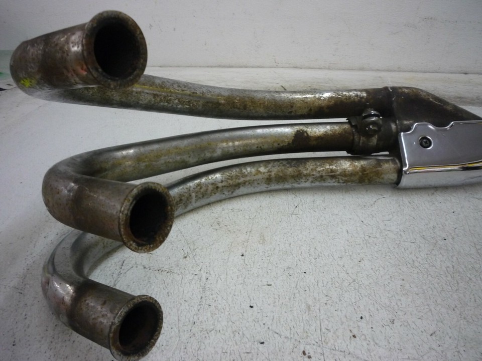 HONDA CBX 1000 HM469 LEFT SIDE EXHAUST SYSTEM MUFFLER PIPES HEADERS OEM ...