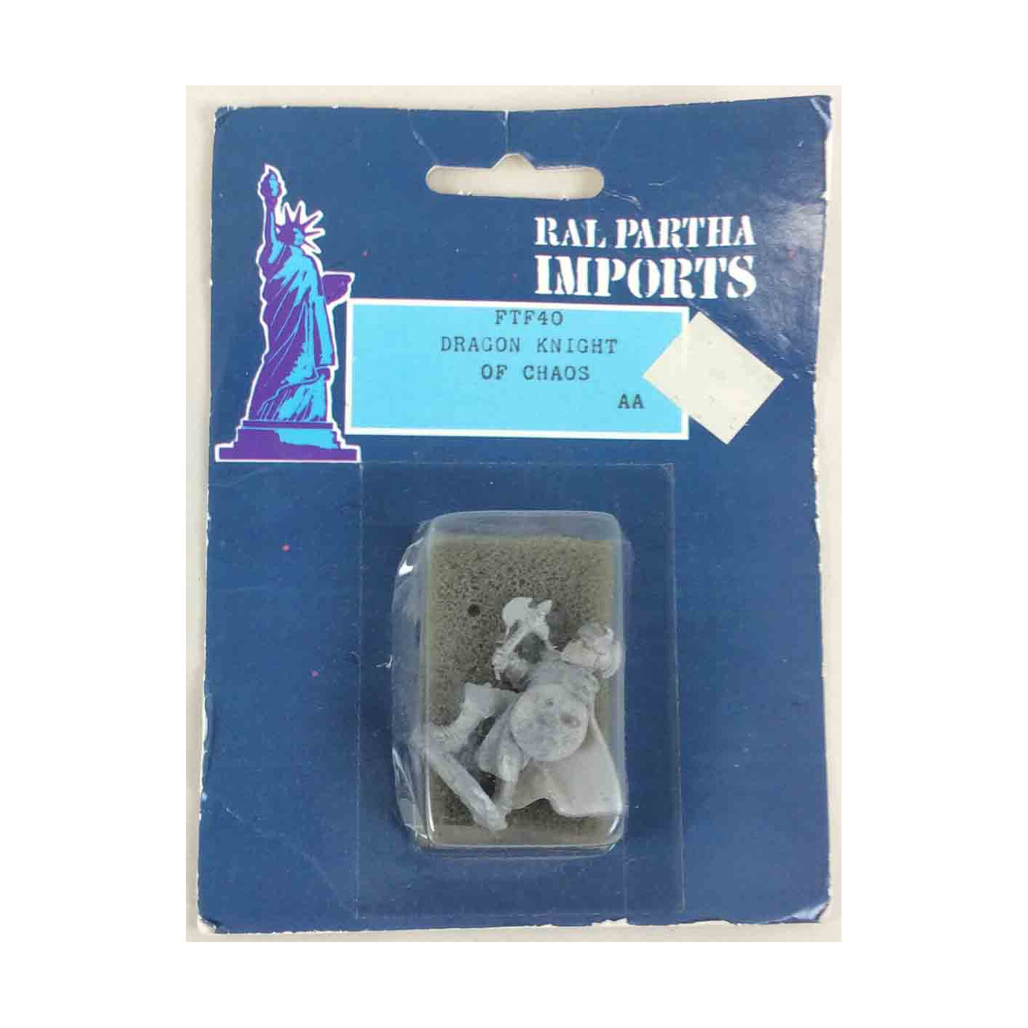 Ral Partha Fantasy Tribes Fighters Dragon Knight of Chaos Pack New | eBay