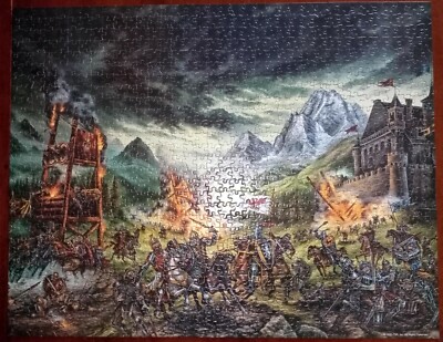 BIRTHRIGHT CAMPAIGN SETTING PUZZLE EXC+! THE ART OF TSR Set Dungeons ...