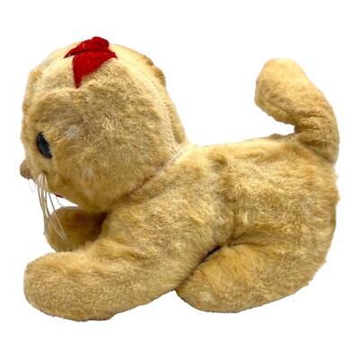 Vintage Gund Cat 7" Plush J Swedlin Kitty Orange Cream Stuffed Animal ...