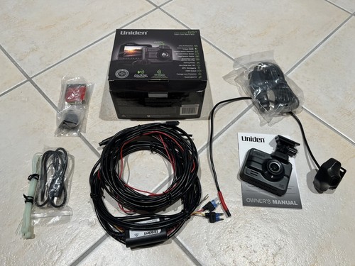 Uniden iGO CAM 85R Ultra 4K Smart Dash Camera with HD Rear View 128GB ...