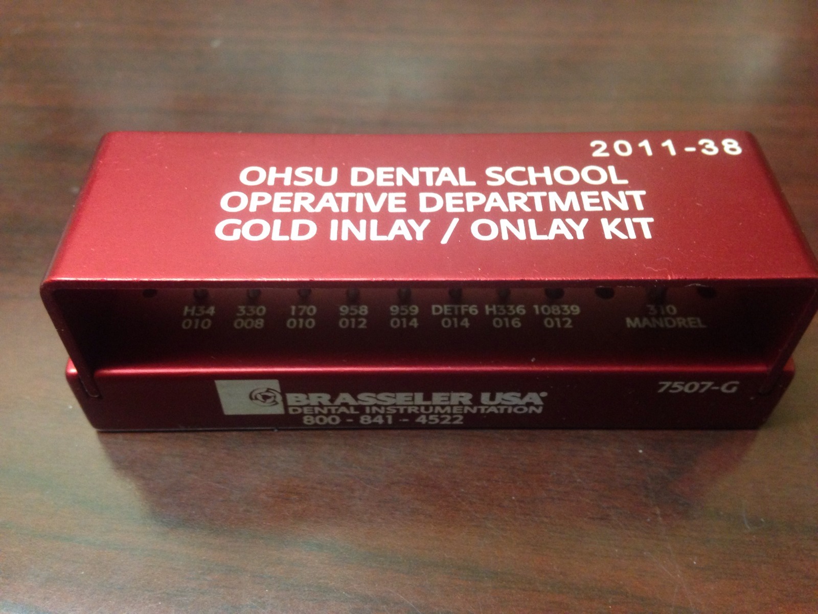 Operative Gold Inlay Kit Brasseler Burs | eBay