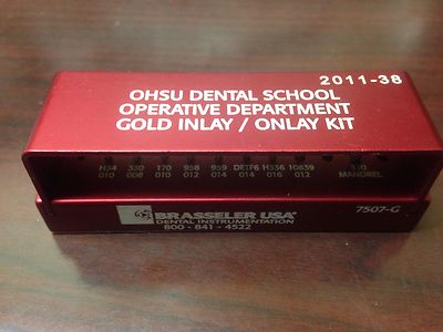 Operative Gold Inlay Kit Brasseler Burs | eBay