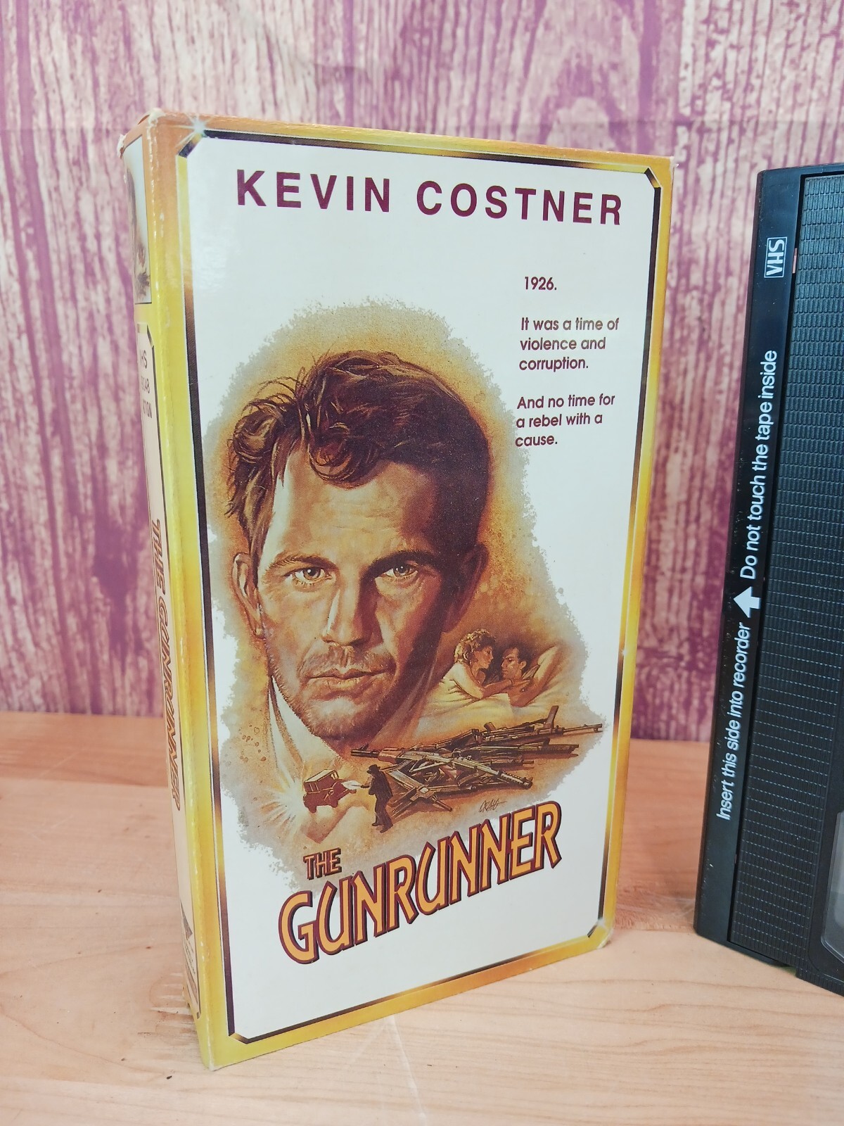 The Gunrunner VHS Paul Soles Sara Botsford Kevin Costner 92091900482 | eBay