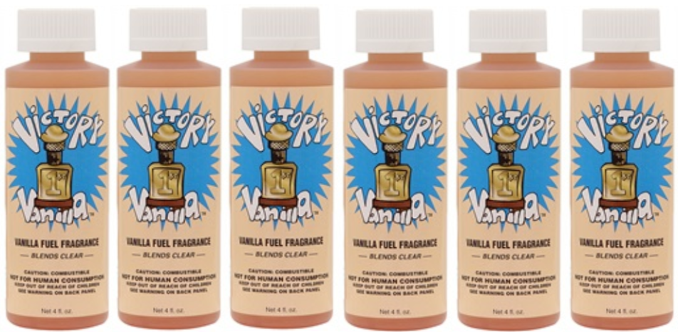 6 Pack - Power Plus Fuel Additive Fuel Fragrance Victory Vanilla Scent ...