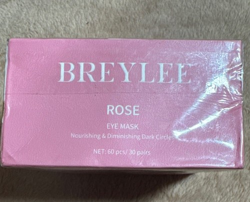 BREYLEE Rose Eye Mask– 60 Pcs - Puffy Eyes and Dark Circles Treatment ...