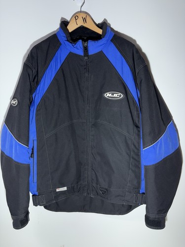 HJC Men's Black & Blue Snowmobile/Motorcycle Jacket Size XXL | eBay