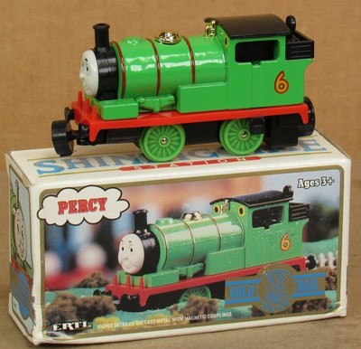 EARLY Ertl 4705 Thomas the Tank & Friends "Gold Rail Series" Percy NOS ...